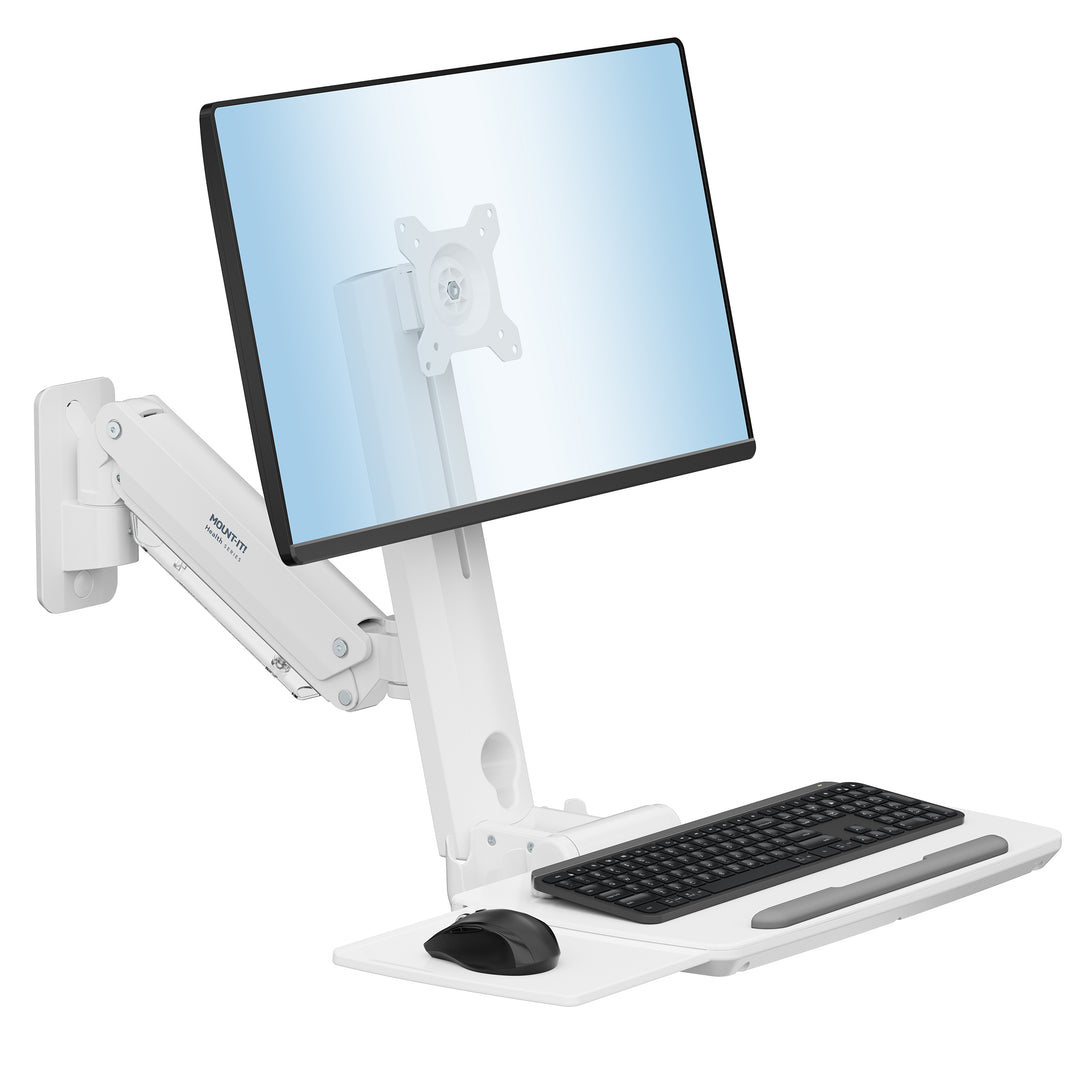 Wall Mount Medical Workstation | Mount-It! PRO