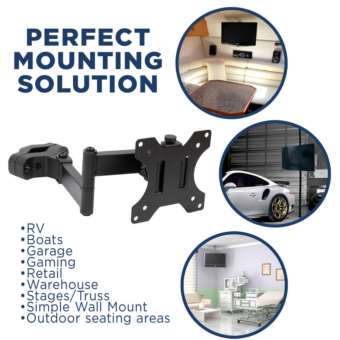 Articulating Monitor Truss Clamp | Mount-It! PRO