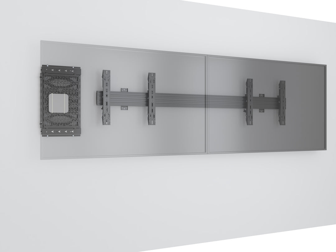 Behind Screen Storage Slider – Mount-It! PRO